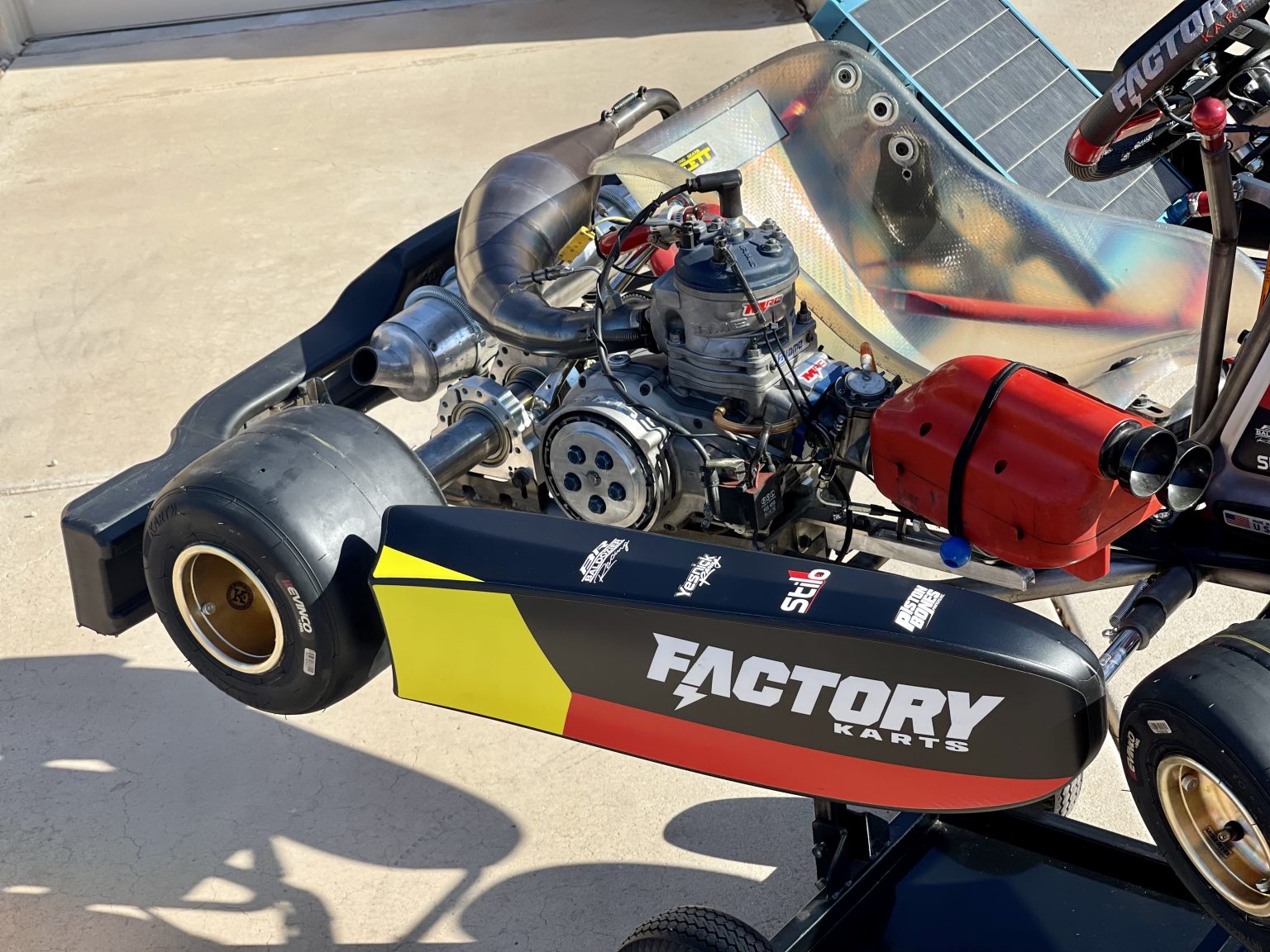 FACTORY KART CHASSIS W/ IAME 175 SSE COMPLETE SHIFTER ENGINE | Musgrave ...