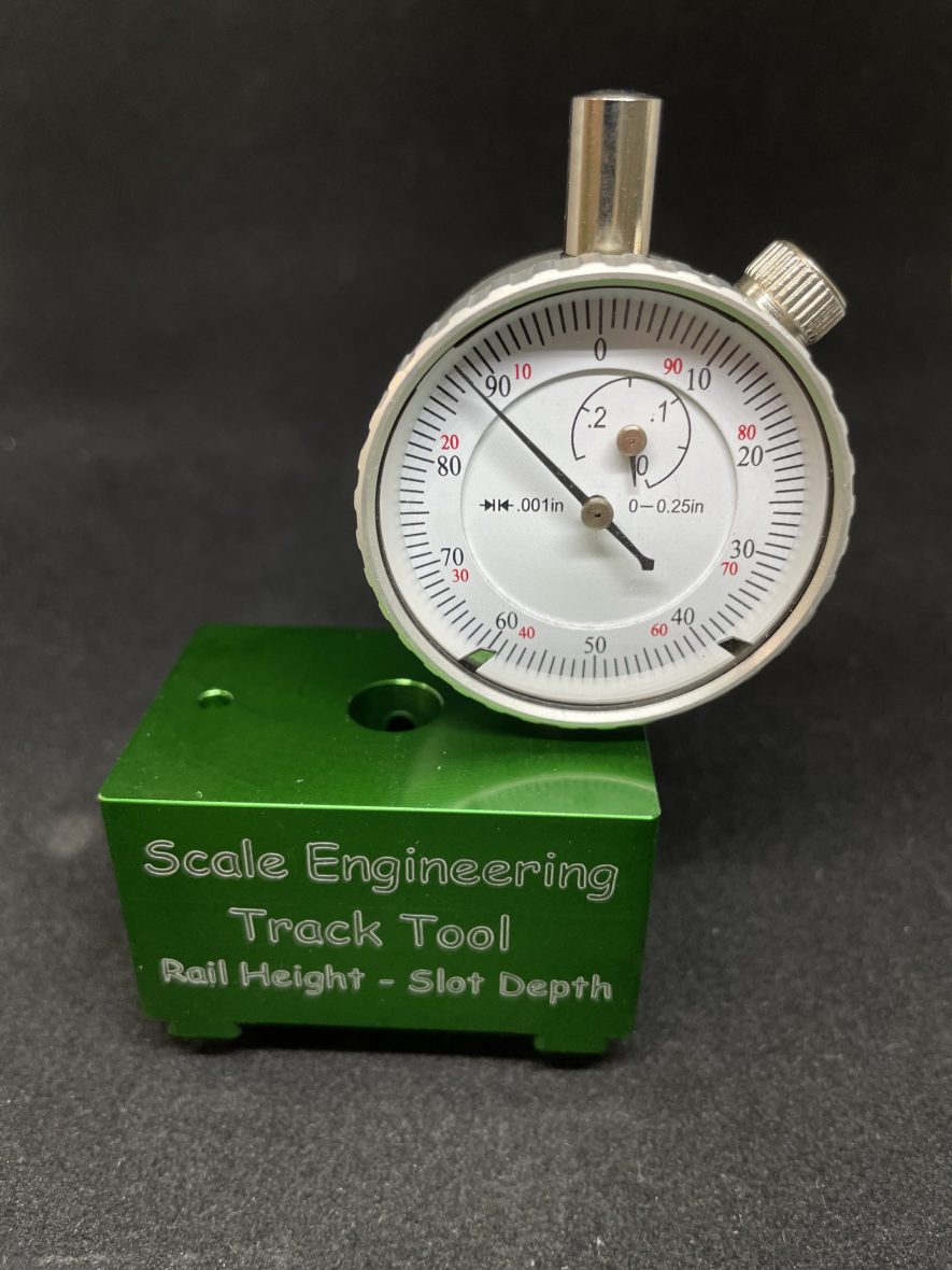 (1) SCALE ENGINEERING TRACK RAIL HEIGHT and SLOT DEPTH TOOL | Musgrave ...