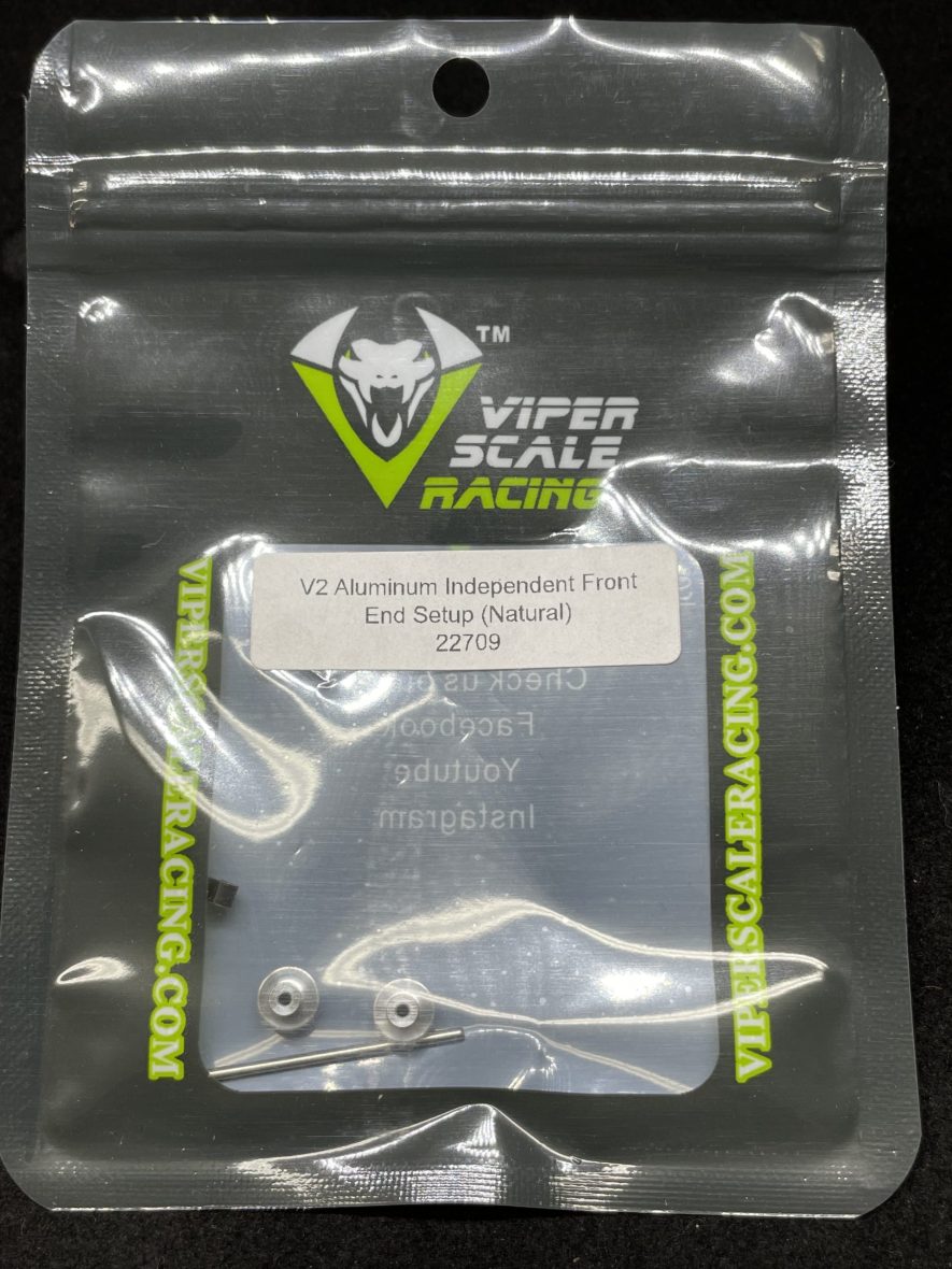 (1) VIPER V2 SILVER BILLET ALUMINUM INDEPENDENT FRONT END, FRONT TIRES ...