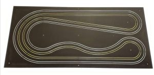 2' x 4' "LAYOUT A" 2 LANE TRACK (Sintra) | Musgrave Racing