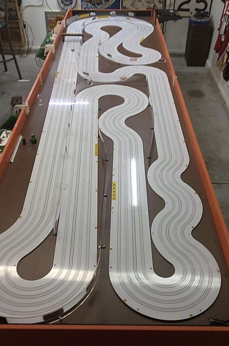 4' x 16' "GAME CHANGER" 4 LANE TRACK KIT WITH RAIL INSTALLED FOR FREE ...