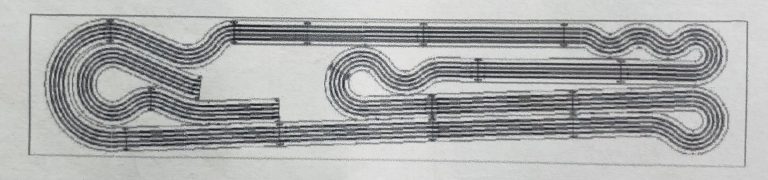 4' x 20' "GAME CHANGER" 4 LANE TRACK KIT WITH RAIL INSTALLED FOR FREE ...