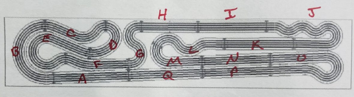 4' x 20' "GAME CHANGER" 4 LANE TRACK KIT WITH RAIL INSTALLED FOR FREE ...