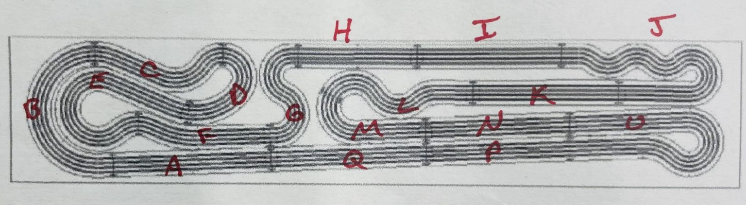4' x 20' "GAME CHANGER" 4 LANE TRACK KIT WITH RAIL INSTALLED FOR FREE ...