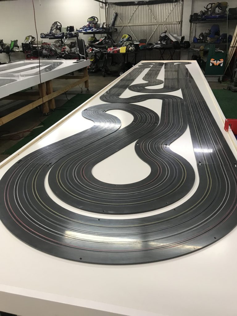 4' x 20' "GAME CHANGER" 4 LANE TRACK KIT WITH RAIL INSTALLED FOR FREE ...