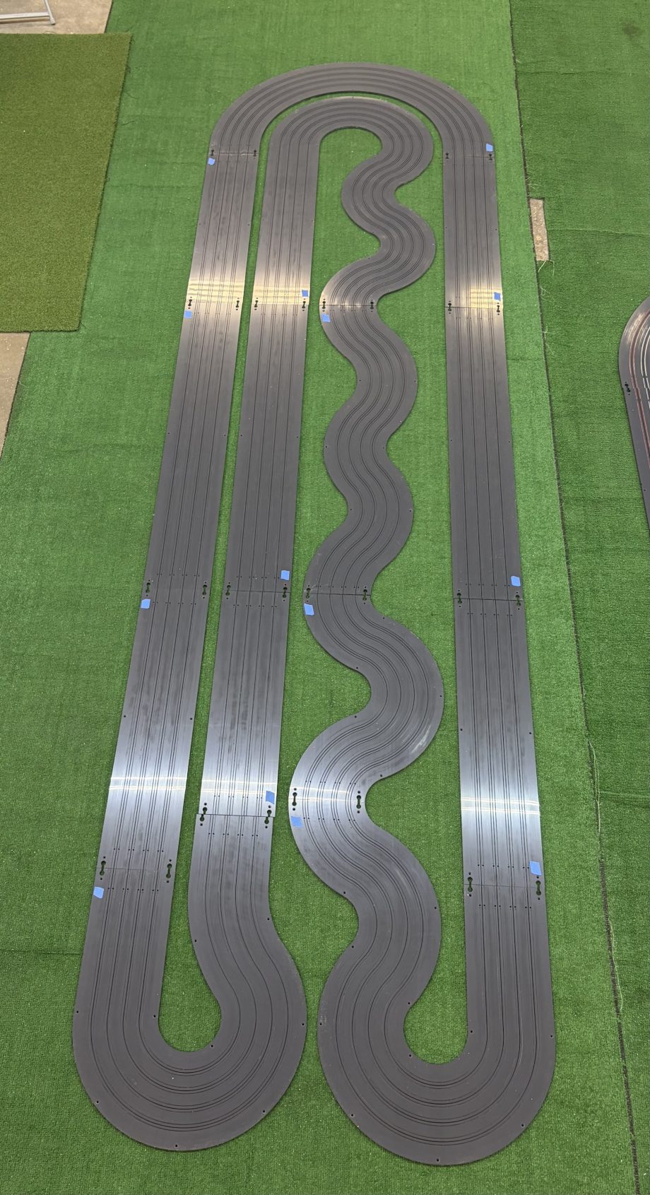 4' x 14' "SPEED DOME" 4 LANE TRACK KIT WITH RAIL INSTALLED FOR FREE ...