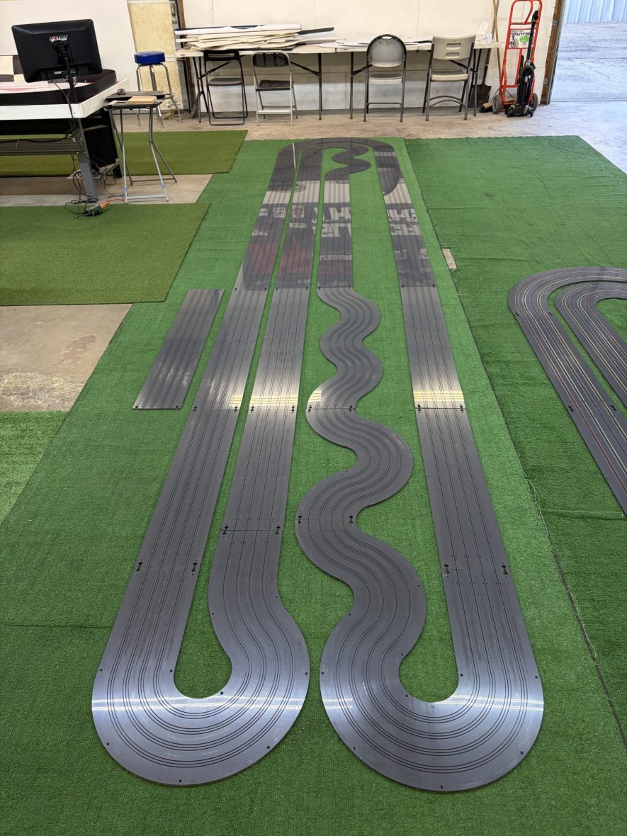 4' x 22' "SPEED DOME" 4 LANE TRACK KIT WITH RAIL INSTALLED FOR FREE ...