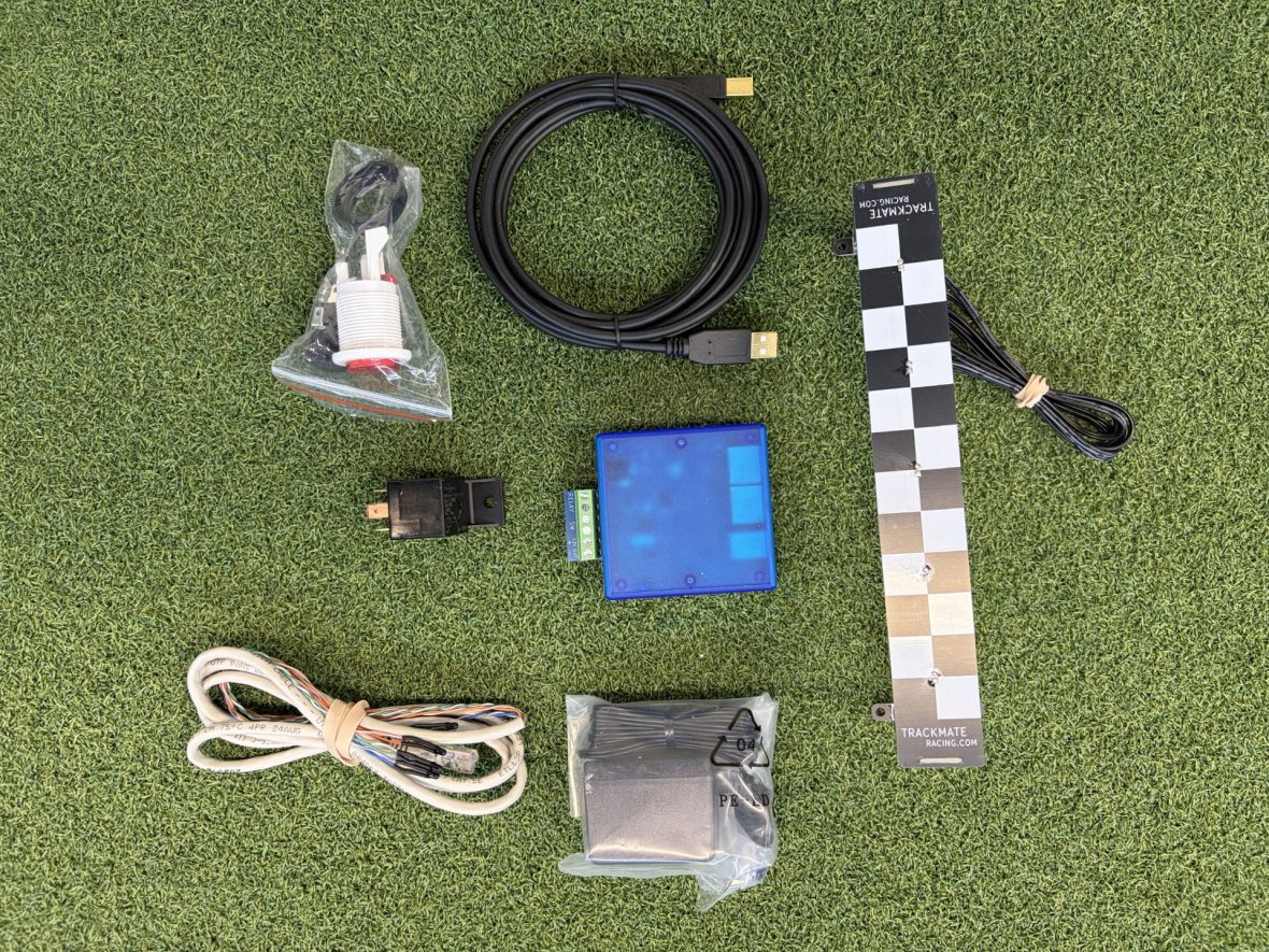 TRACKMATE 4 LANE TIMING SYSTEM WITH TRACKMATE LED BRIDGE, (8 INCH WIDE ...
