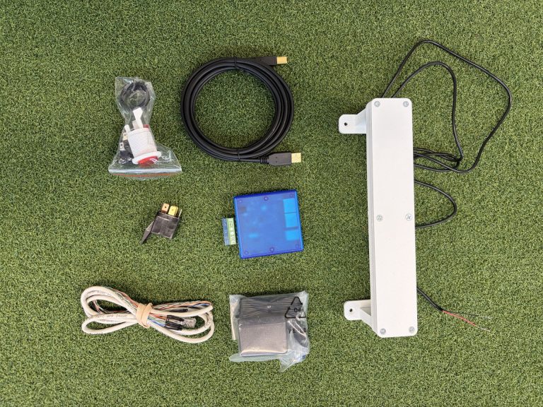 TRACKMATE 4 LANE TIMING SYSTEM WITH 8 INCH LED BRIDGE, BLACK, (WHITE ...